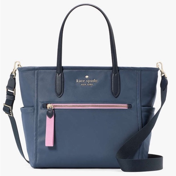kate spade | Bags | Kate Spade Chelsea Medium Satchel Bluestone Multi ...
